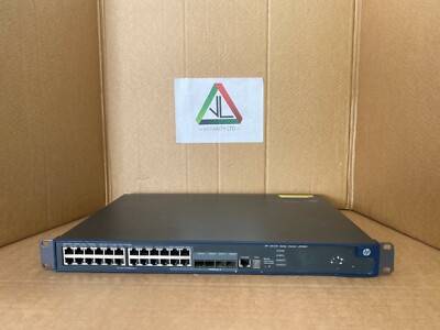 HP A5120-24G EI Switch with Brackets & HP JD360B Mod HP JE068A Switch ...