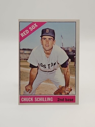 1966 Topps #6 Chuck Schilling Vintage Boston Red Sox Baseball Card | eBay
