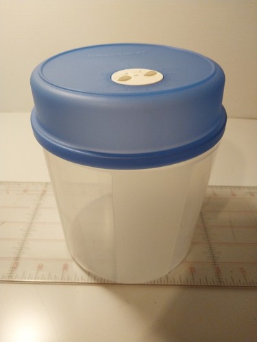 Tupperware Ice Cream/ Fruit Keeper Freeze Smart Round Date Dial Storage ...