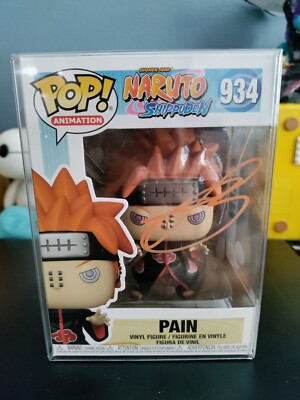 FUNKO POP PAIN TROY BAKER AUTOGRAPH NARUTO #934 W/ JSA AUTHENTICATION ...