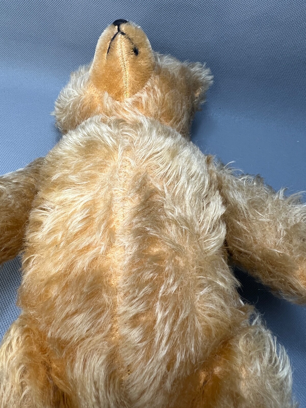 Antique German Steiff Straw-Stuffed Mohair Teddy Bear w/Growler Jointed ...