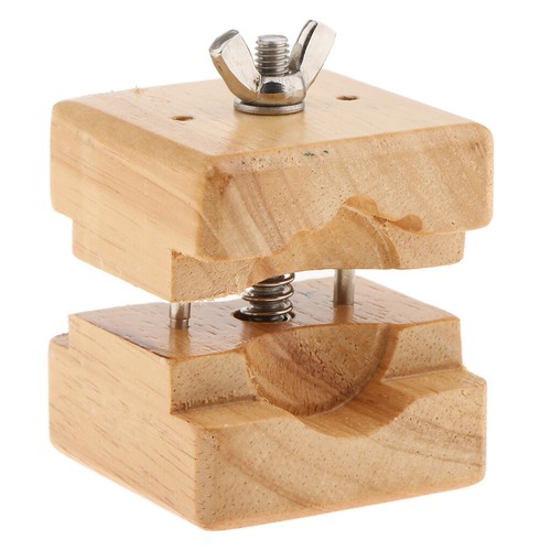 Wooden Watch Case Movement Holder Watchmaker Clamp Repair Tool ...