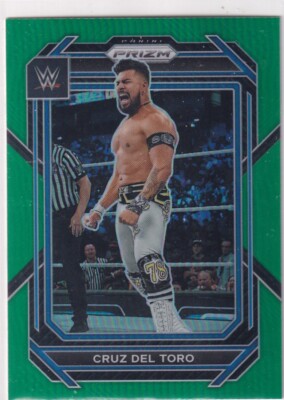 2023 Panini Prizm WWE #133 Cruz Del Toro Green | eBay