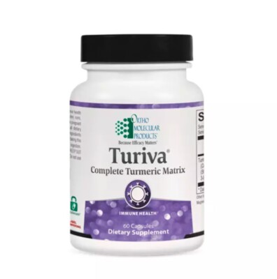 Ortho Molecular Products Turiva 60 Capsules (12+ mos exp) | eBay