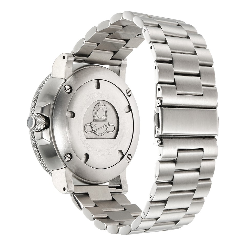 Silver Adapters and 24mm Band suitable for Citizen Eco-Drive Promaster ...