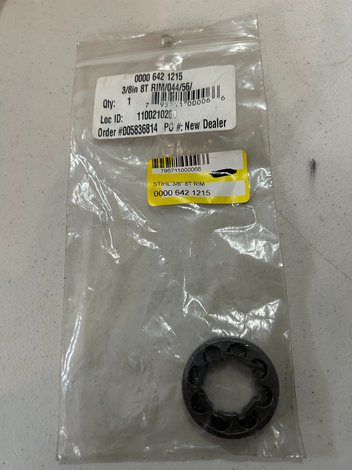 NEW Stihl Genuine OEM 3/8 Rim Socket 0000 642 1215 for 051 056 075 076 ...
