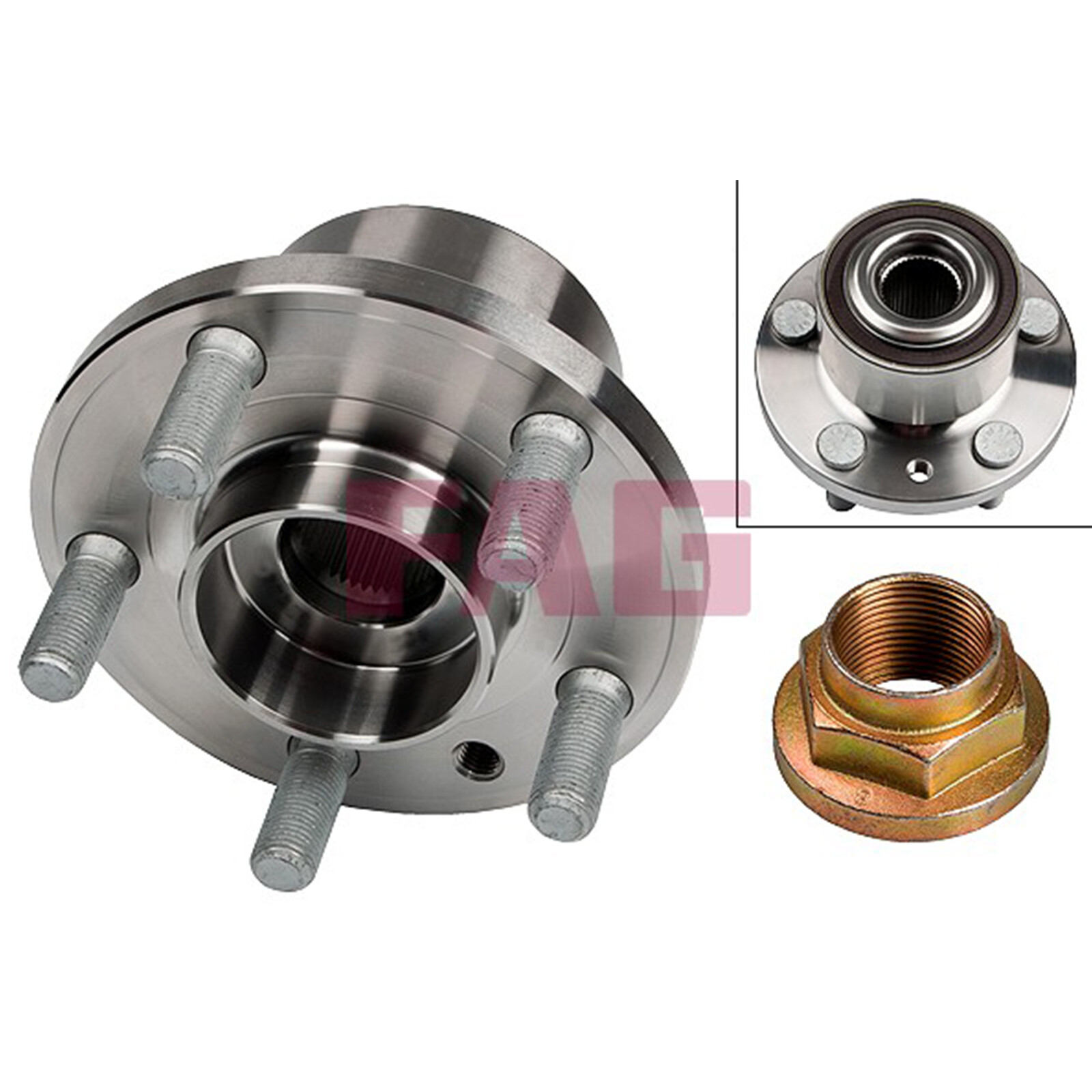 FOR LAND ROVER FREELANDER 2 GENUINE FAG PREMIUM FRONT WHEEL BEARING ...