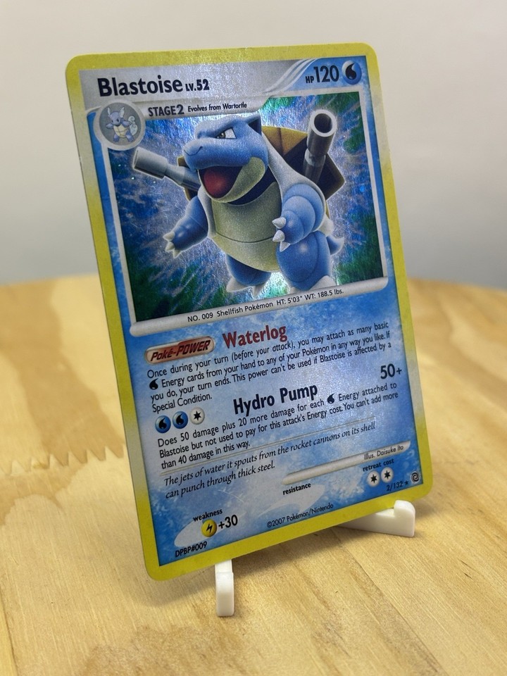 Pokemon Blastoise LV 52 2/132 Secret Wonders Holo LP | eBay