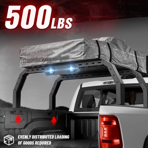 Overland Bed Racks Cargo Carrier for 07-25 Chevy Silverado 1500& GMC ...