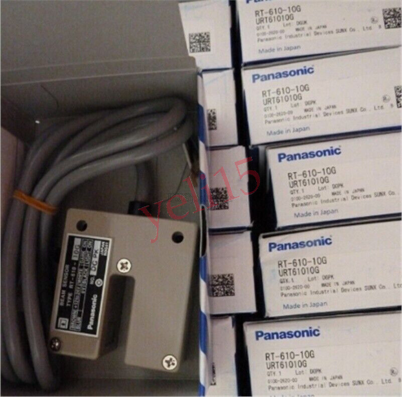1Pc New Panasonic Sunx Beam Sensor RT-610-10G RT61010G | eBay