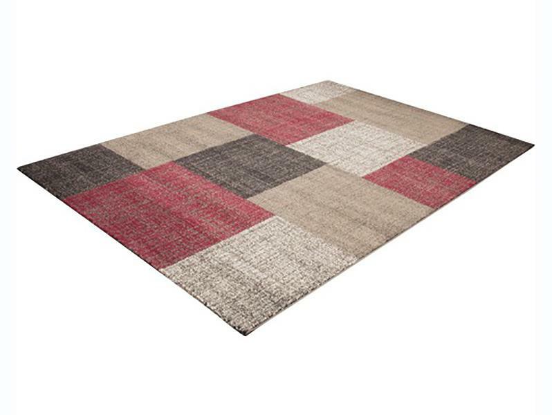 Rug Patchwork Optics Geneva Red 60x110cm NEW (I) | eBay UK