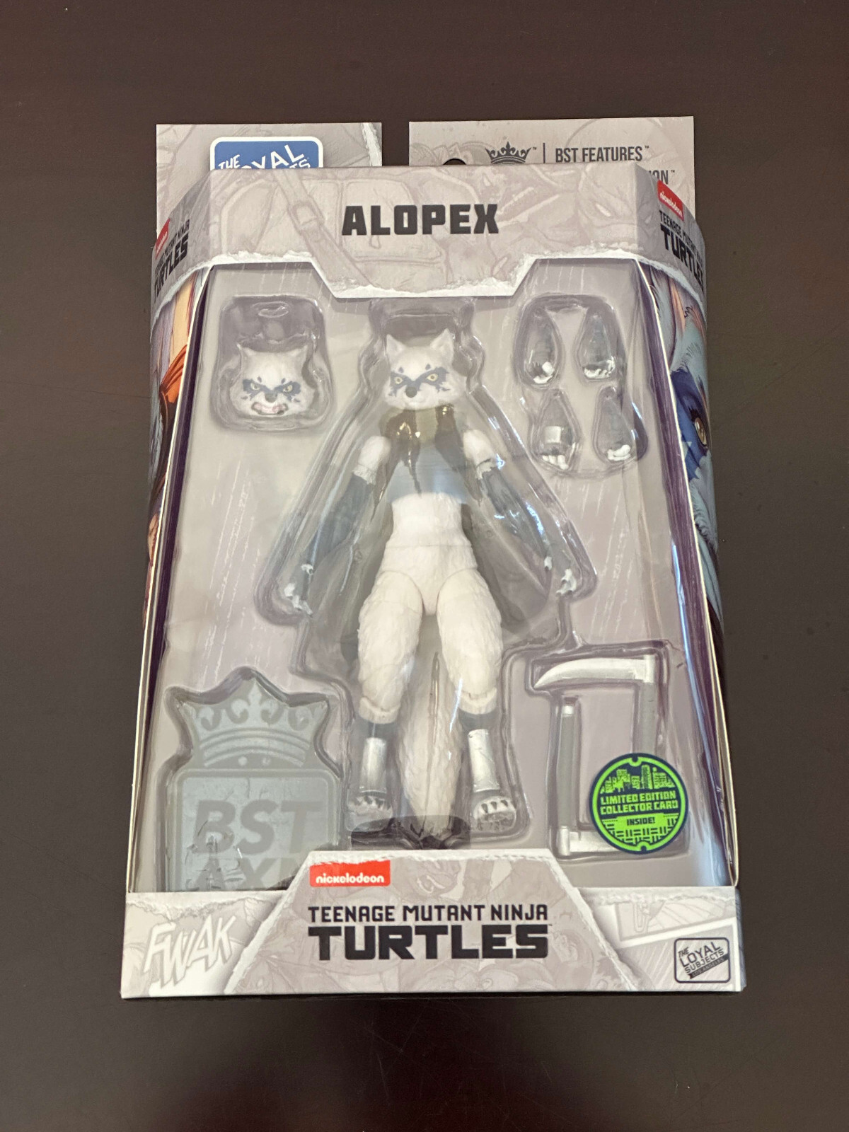 Teenage Mutant Ninja Turtles Alopex Figure BST AXN Nickelodeon New | eBay