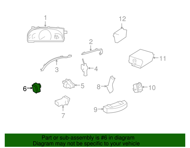 Mercedes-Benz 2169050100 Genuine OEM Ignition Switch for sale online | eBay