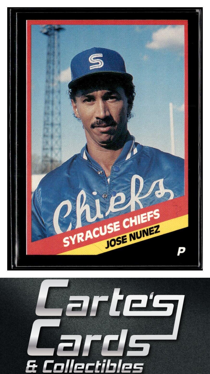 Jose Nunez 1988 CMC Syracuse Chiefs #4 Toronto Blue Jays | eBay
