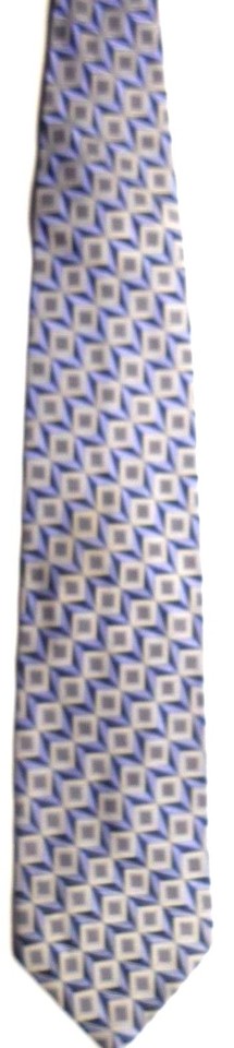 Mark Pendleton Men's Silk Tie 58" X 3.75" Multi Color Geometric | eBay