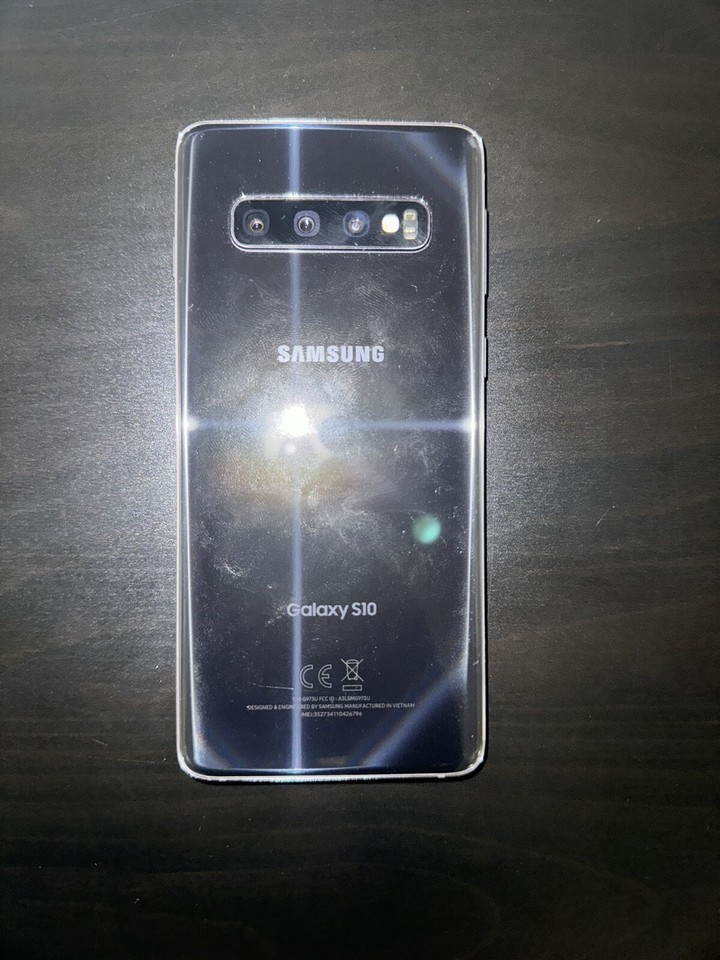 Samsung Galaxy S10 128GB Black SM-G973U (T-Mobile) Android Smartphone ...