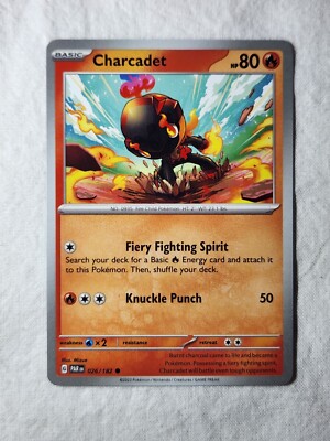 Charcadet 026/182 - Paradox Rift - Common - Pokemon Card TCG - MINT ...