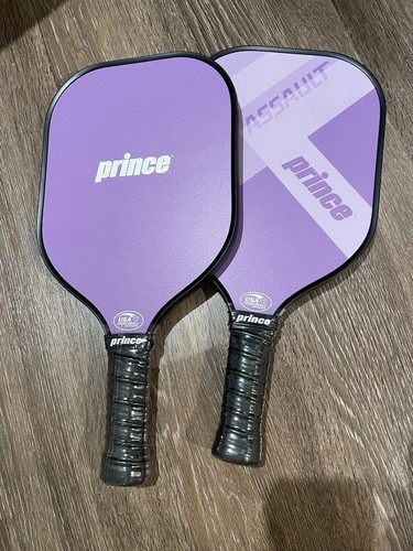 2 X Prince Pickleball Paddle-Purple USA Pickleball Approved | eBay