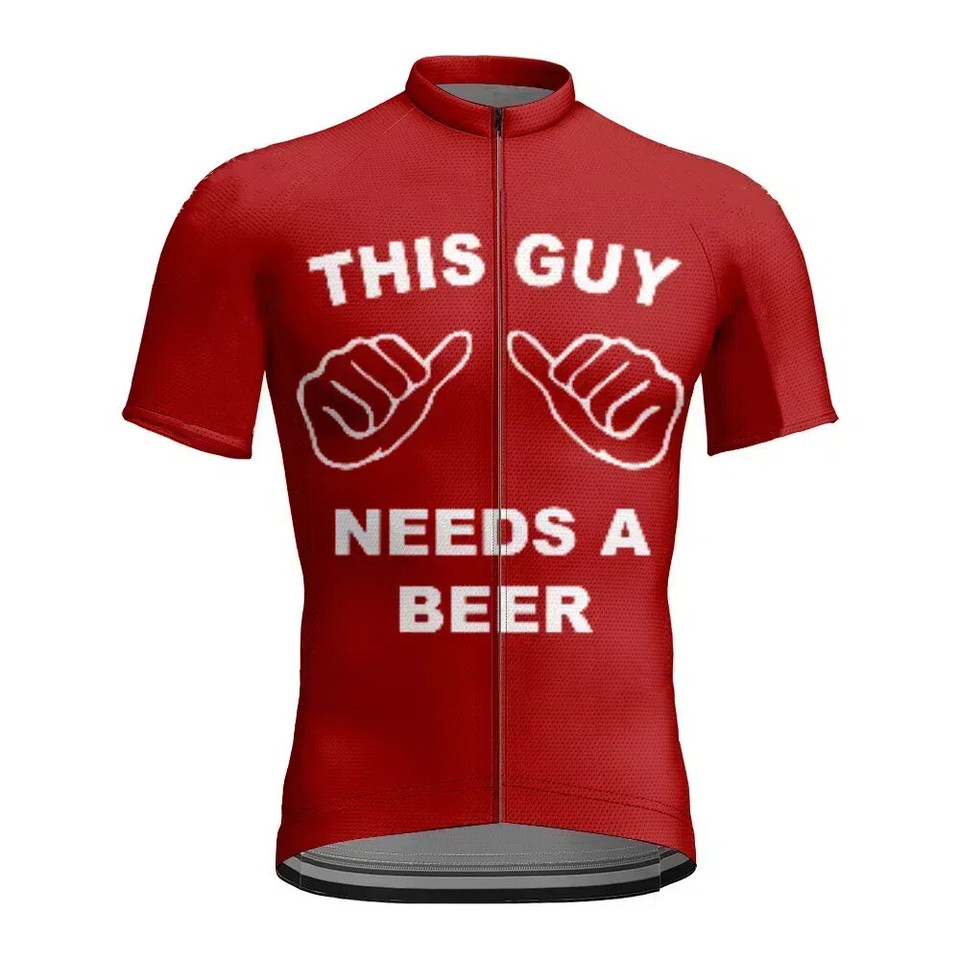 Funny Cycling Jersey Men's Short Sleeve Cycle Top Novelty Bike Cycling ...