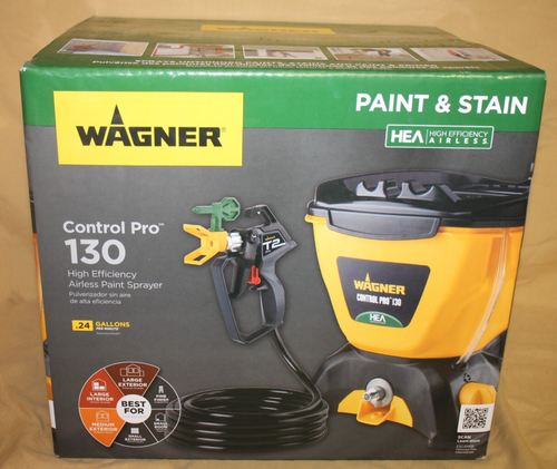 Wagner Control Pro 130 High Efficiency Airless Paint and Stain Sprayer ...