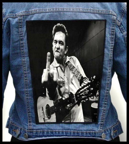 JOHNNY CASH --- Backpatch Back Patch / The Highwaymen Willie Nelson | eBay