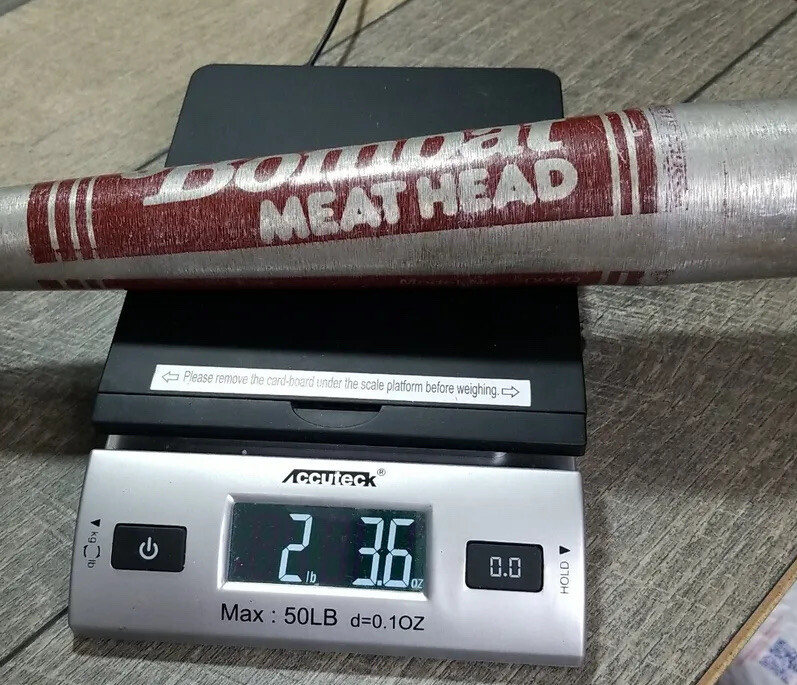 Vintage Bombat Meathead 34” 35.5oz Softball Bat # 5000Q Silver. Has ...