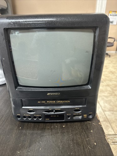Sansui Portable TV VCR portable Model COM0960 CRT ORION monitor For ...