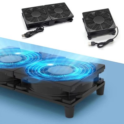 DC 5V Computer PC Fan USB Powered USB Laptop Radiator DVR TV Box | eBay ...