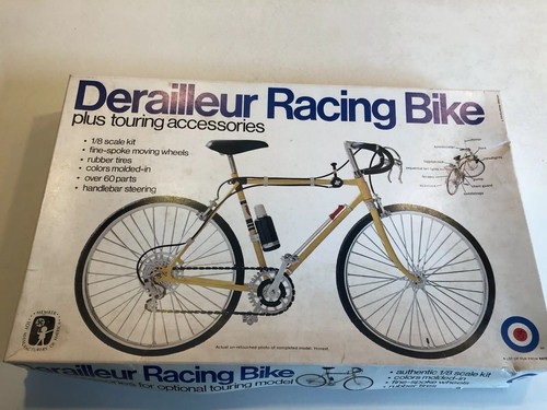 Entex Derailleur Racing Bike Model Kit Complete 1:8 Scale | eBay