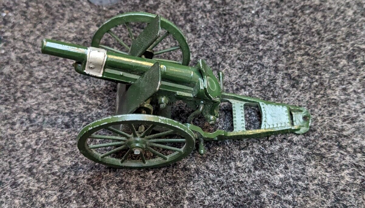 VTG PREMIER'S 5" CAST METAL 75mm FIELD PIECE MINI ARTILLERY CANNON | eBay