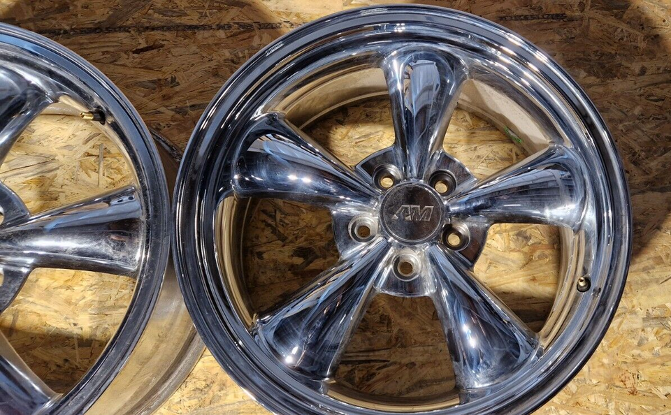 American Muscle Wheels Pair 2 Rims 18X8J ET30 Ford Mustang 2005-09 | eBay