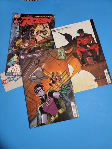 Tim Drake Robin 1 three variant set NM Fitzmartin Rossmo Harley | eBay