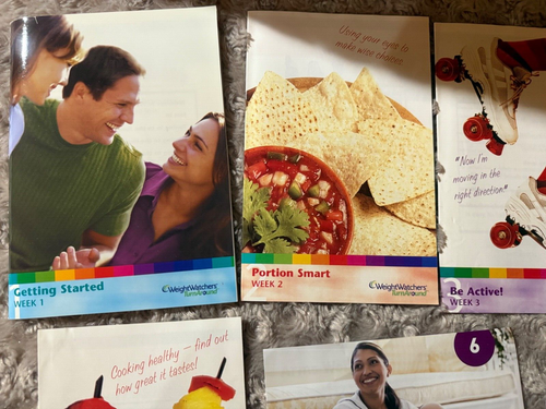 Weight Watchers WW TurnAround Plan GETTING STARTED Week 1 2 3 5 6 6 11 | eBay