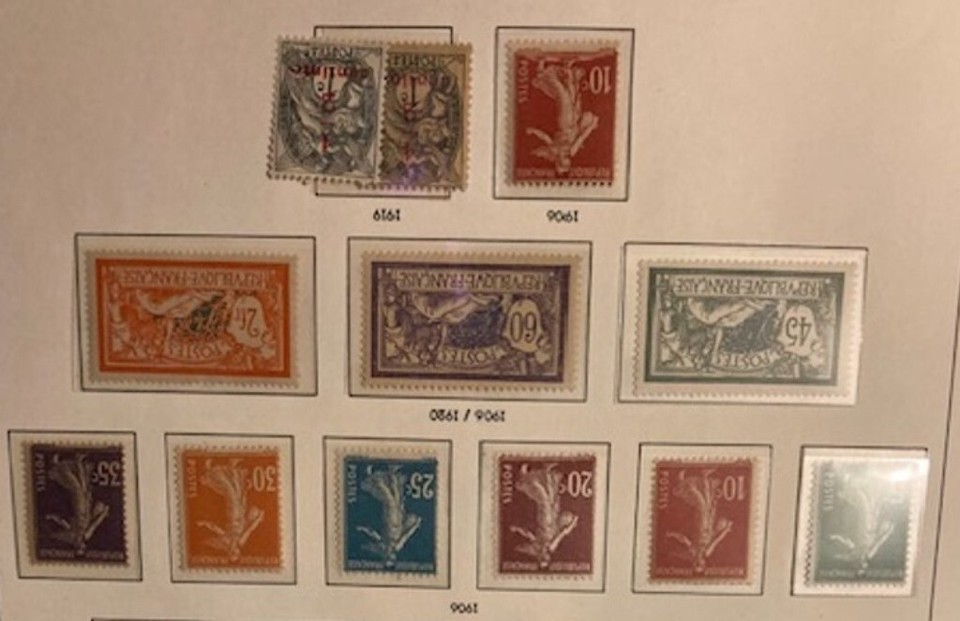 FRANCE FANTASTIC STAMPS COLLECTION 1900 - 1929 90% COMPLETE MNH MUST ...