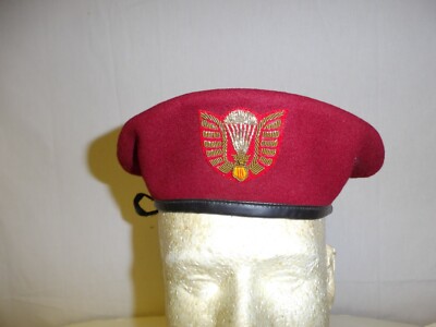 R25C-108 Vietnam RVN Beret Airborne Maroon TDND Paratrooper size 55 ...