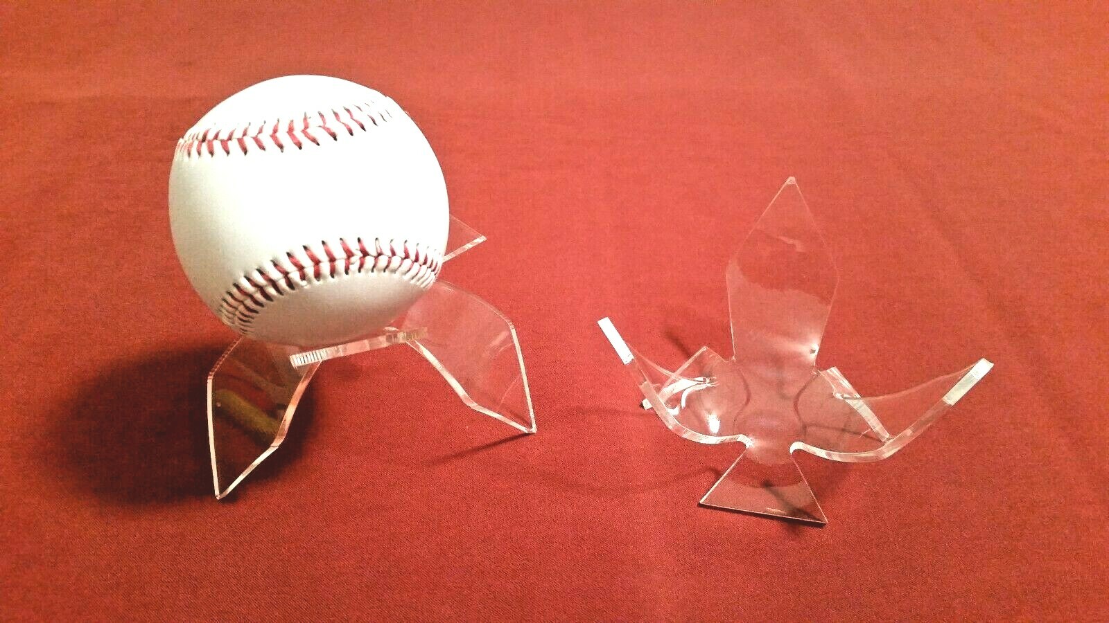 *#Reversible 2.5" Tulip 3 Prong Display Stand Eggs Balls Spheres ...