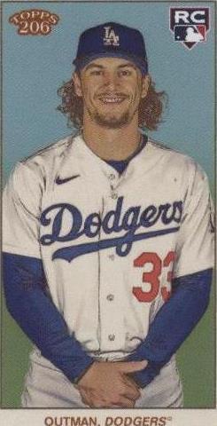2023 Topps 206 High Series - James Outman Uzit Back (RC) for sale ...