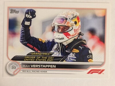 2022 Topps Formula 1 Base Card #188 Max Verstappen | eBay