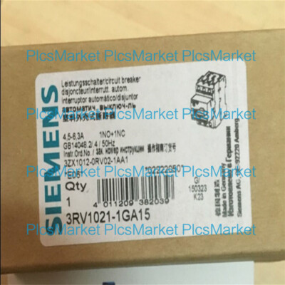 NEW IN BOX Siemens Circuit Breaker 3RV1021-1GA15 3RV10 211GA15 free ...