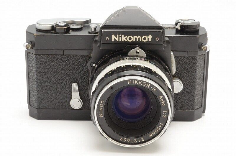 Nikon Nikomat Ft N Nikkor-H Auto 50Mm F2 Black Body Lens Set Nikon Nikomat Ft N Nikkor-H Auto 50Mm F2 Black Body Lens Set