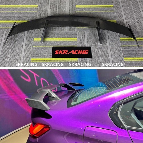 Rear Trunk GT-Style Spoiler Wing Universal Real Carbon Fiber Spoilers ...