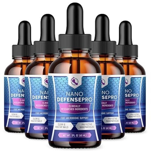 Nano Defense Pro Antifungal Liquid Clean Healthy Nails Supplement Serum ...