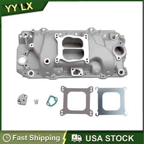 Aluminum Dual Plane Intake Manifold For BBC Big Block Chevy V8 396 402 ...