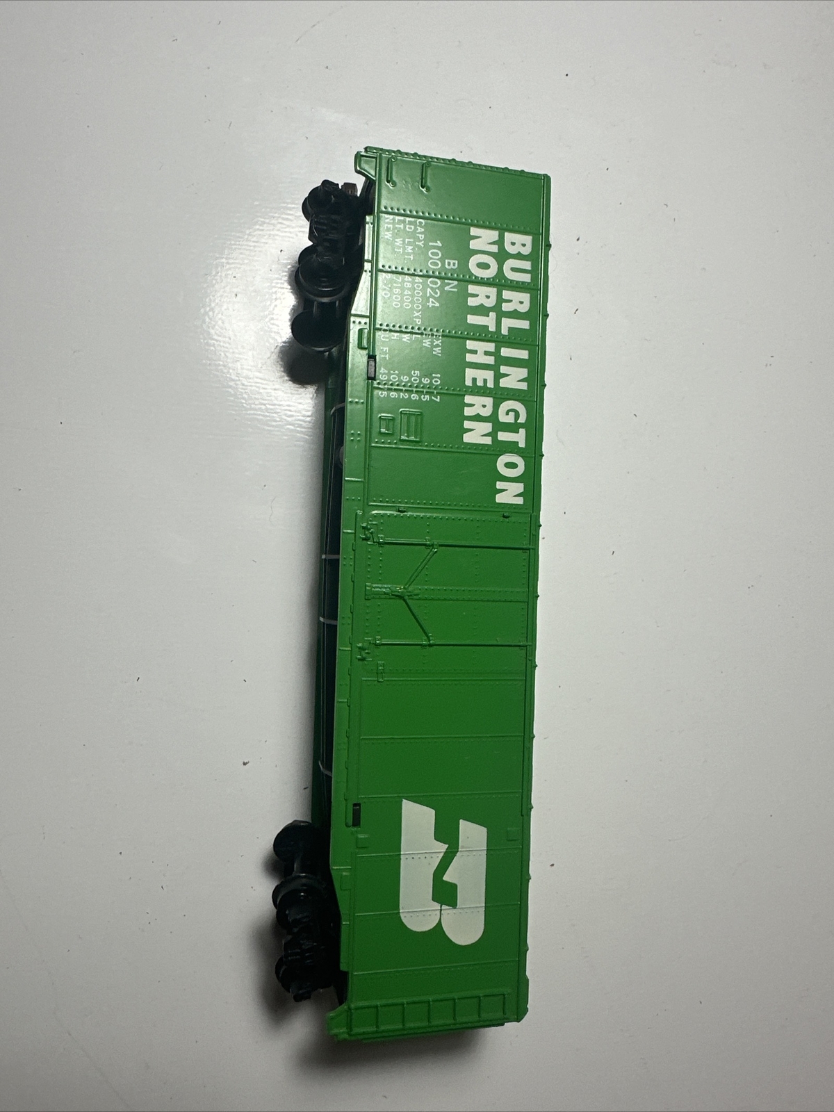 HO Scale Tyco Burlington Northern BN 100024 Box Car Train For Railroad ...