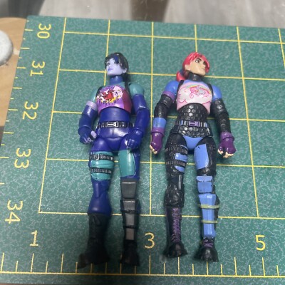 Fortnite Bright Bomber Dark Bomber Mode 4" Figure Lot Set Jazwares | eBay