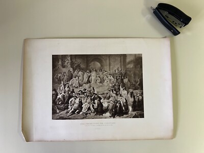 Art Print - Nero Persecuting the Christians 18'' x 11'' | eBay