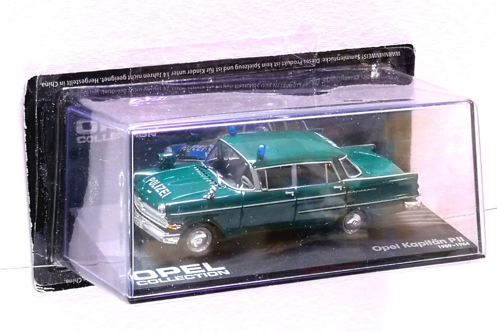 # 1/43 Opel Kapitan PII Police (1959-1964) - IXO/Altaya Opel Collection ...