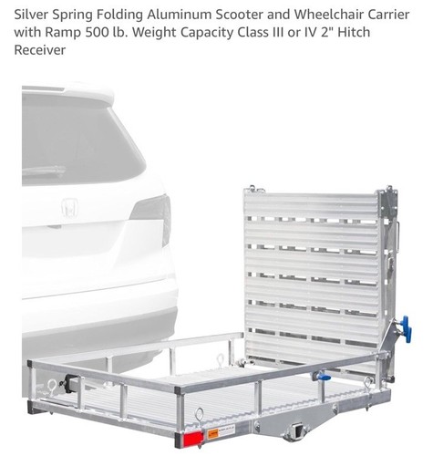 Aluminum Folding Scooter Or Wheelchair Carrier Assembled Ready To Use ...