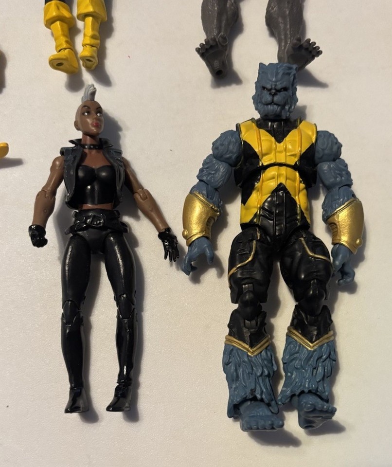 Marvel Universe X-Men Lot Of 8 - Beast Colossus Cyclops 3.75” Loose ...