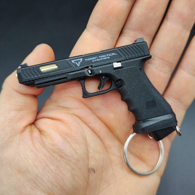 Mini Gun Keychain,Metal 1:3 Scale G34 Keychain Best Gift for Man Him ...